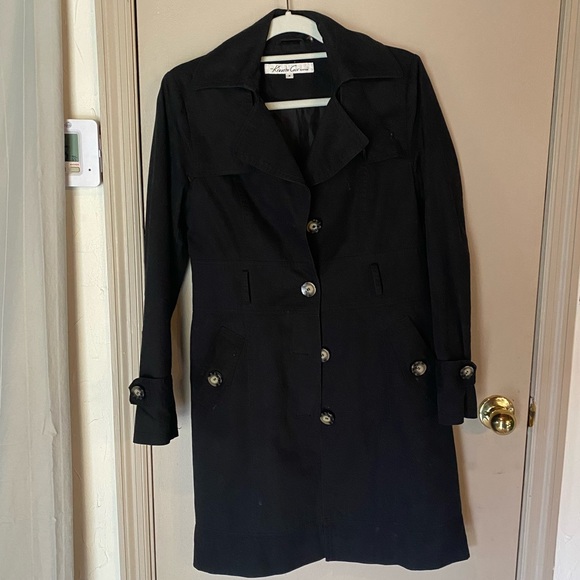 Kenneth Cole | Jackets & Coats | Kenneth Cole Long Black Coat | Poshmark
